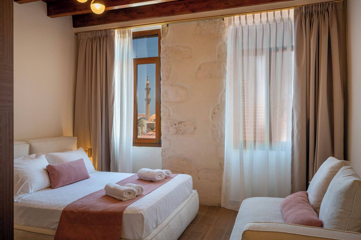 Suite-Estúdio Deluxe | Quartos insonorizados, Wi-fi grátis, roupa de cama fornecida