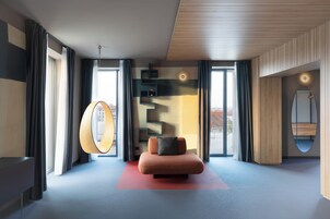 Superhero - Terrace Suite - 100 sqm PANORAMIC TERRACE | Roupa hipoalergénica, camas de colchão viscoelástico 
