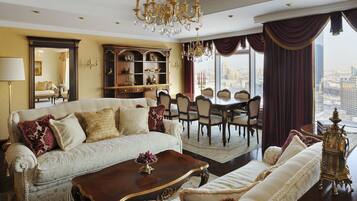 1 quarto, roupas de cama premium, frigobar, cofres nos quartos