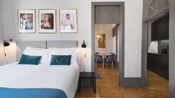 Apartamento Económico | 2 quartos, roupa de alta qualidade, camas de colchão pillowtop