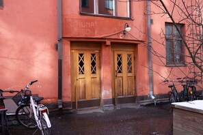 Entrada do alojamento