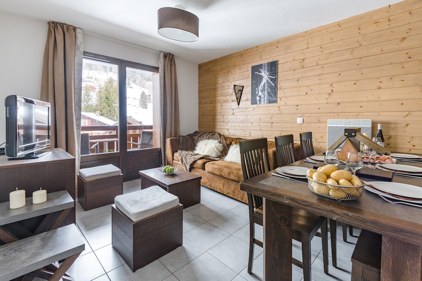 Appartement Cosy 8p Proche Des Remontées - Montriond