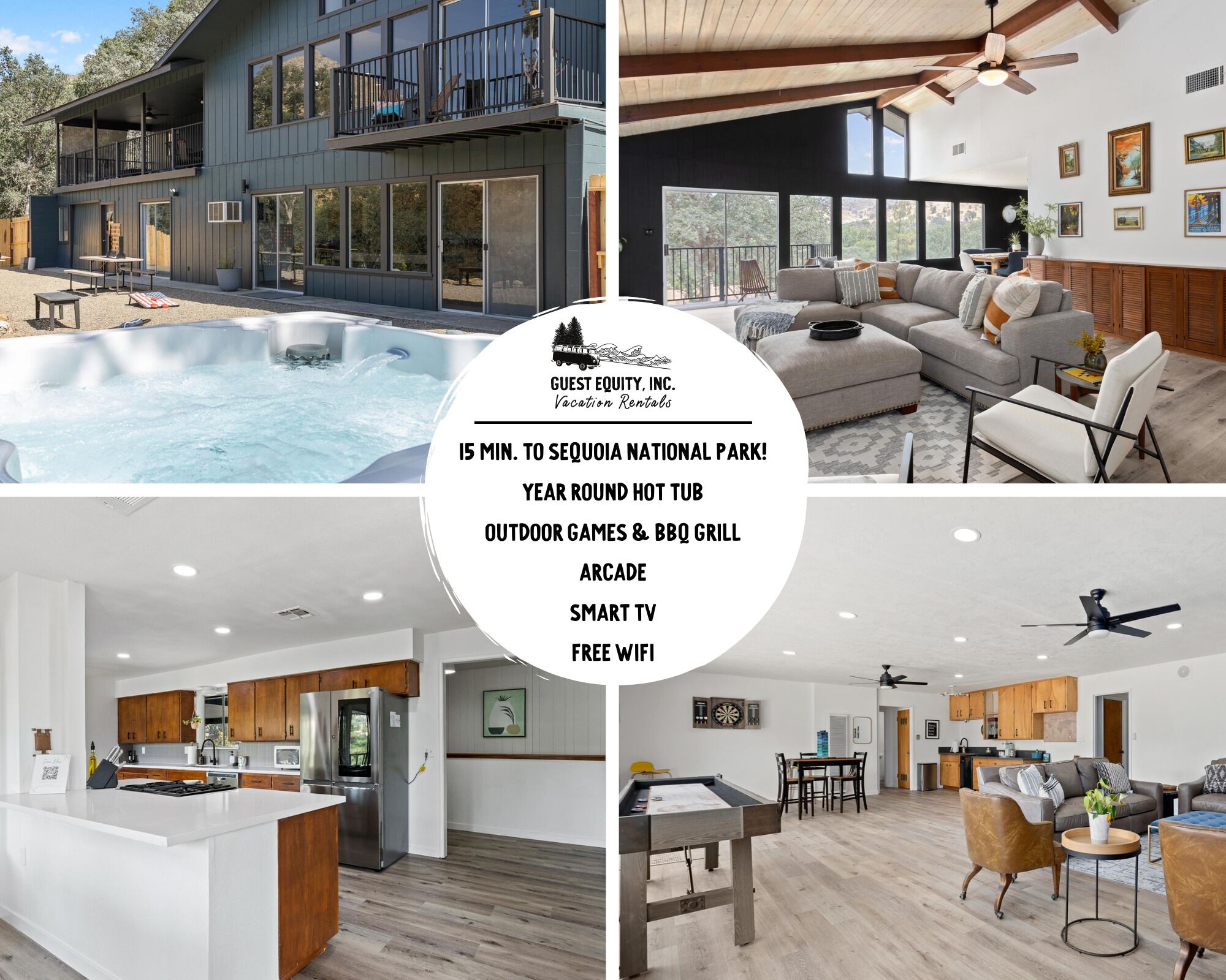 Perfect Family Retreat on 24 Acres with River and Enchanting Location ...