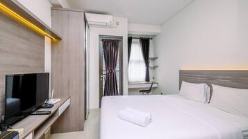 Estúdio | Com decoração personalizada, com mobília individualizada