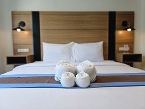 Wi-Fi de cortesia, roupa de cama