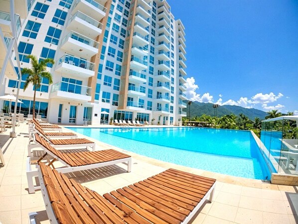 Apartamento | Piscina | 2 piscinas exteriores 