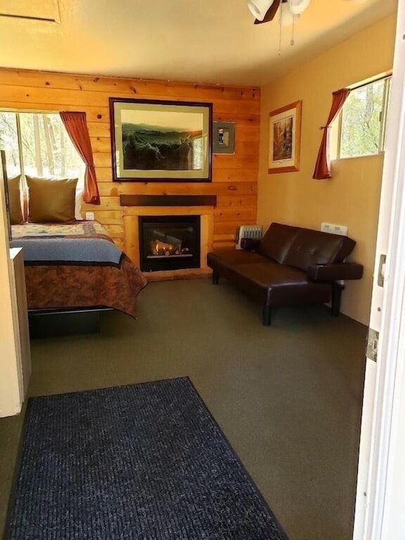 Private Cabin In The Pines Indoor Jacuzzi, Fireplace, Kitchenette, Porch Swing. - Arizona