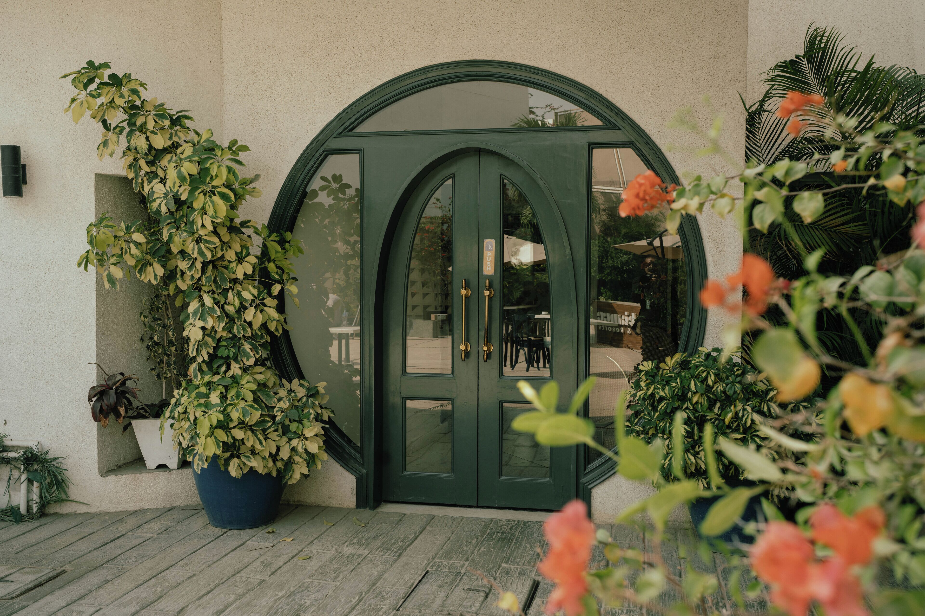 Fachada do alojamento