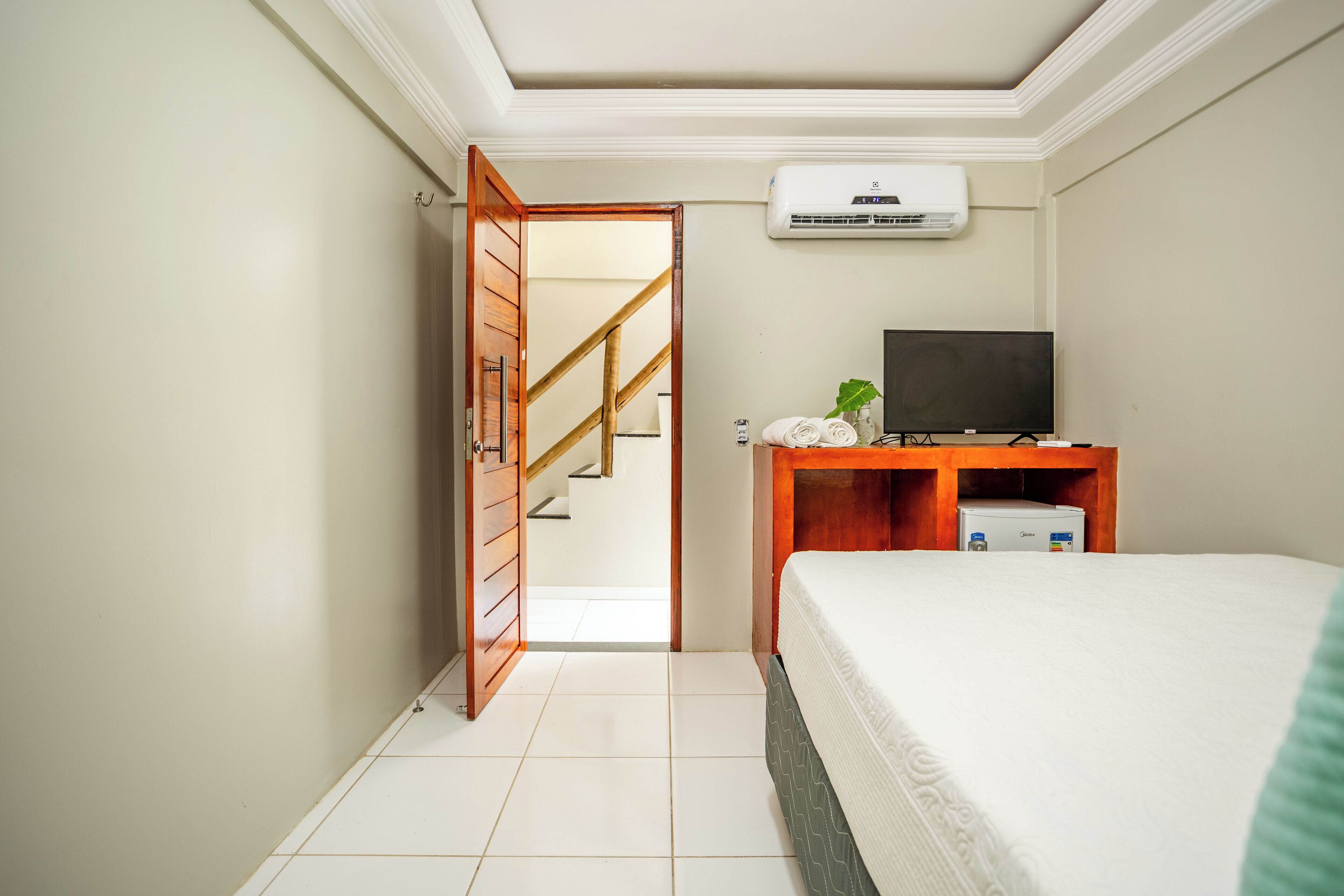 Wi-fi grátis, roupa de cama fornecida 