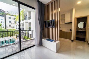 Quarto Triplo Executivo | Lençóis de algodão egípcio, roupa de alta qualidade