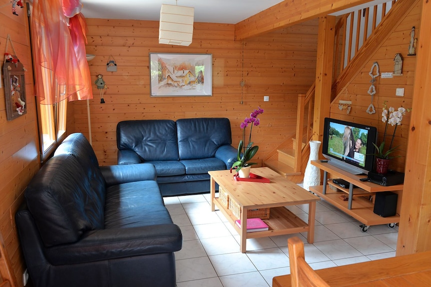 Chalet En Alsace Avec Spa Et Sauna Privé. Parc Naturel Des Ballons Des Vosges - Alsace