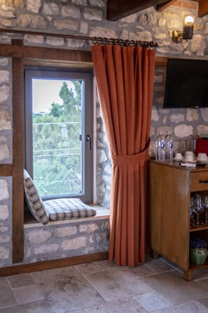 Estúdio Deluxe | Vista do quarto