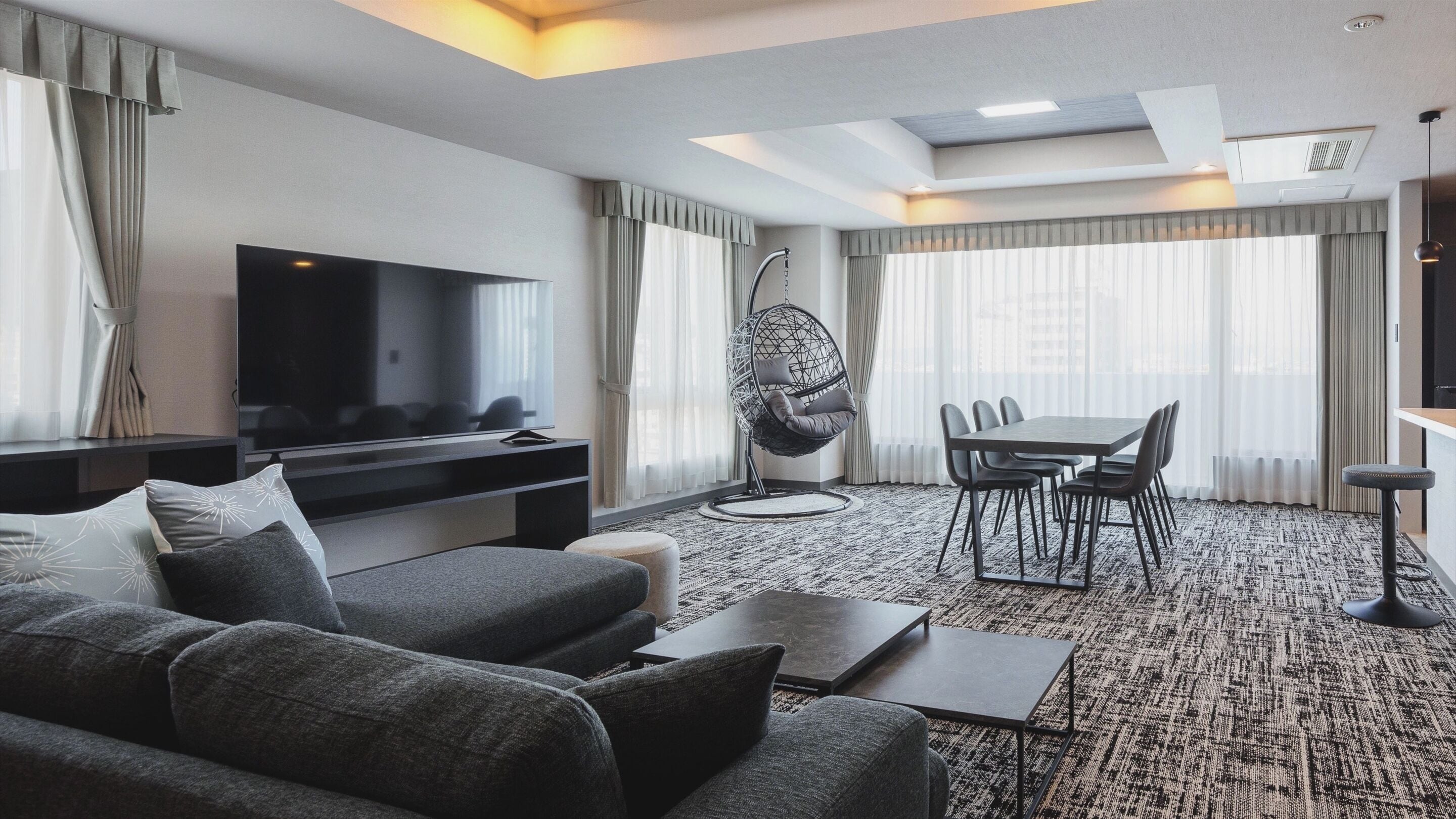 Quarto Exclusivo, não fumadores, cozinha (Gran Suite 6) | Edredões de penas, secretária, cortinas/cortinados opacos, Wi-fi grátis 