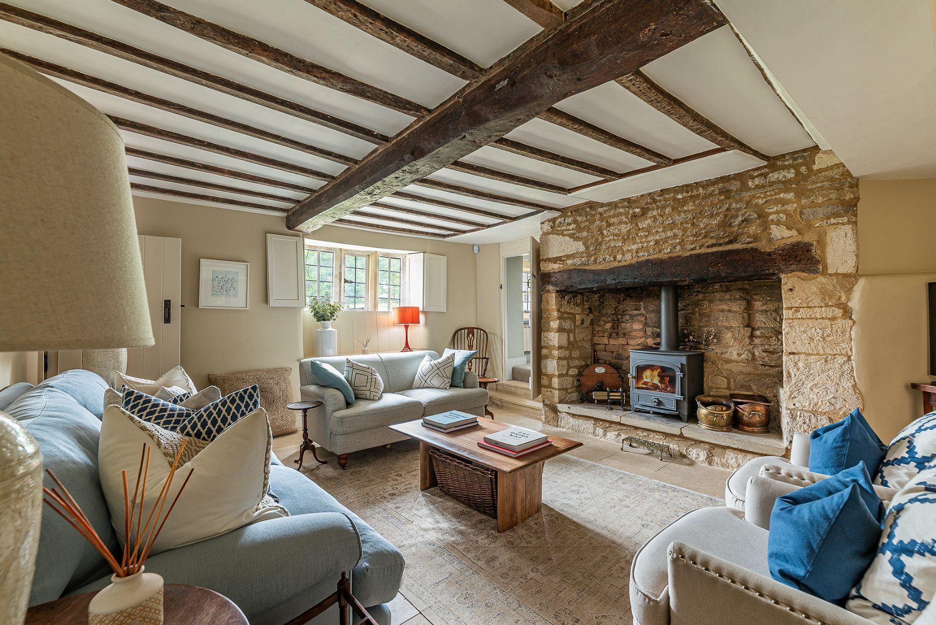 Four Bed Cotswold Holiday Cottage - Greenview Cottage - バイベリー