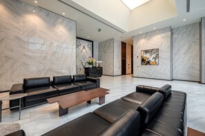 Sala de estar do lobby