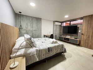 Apartamento | 2 quartos, individualmente decorados, individualmente mobiliados
