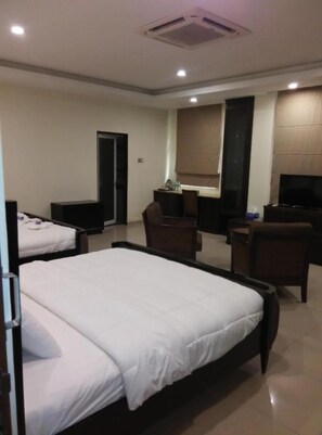 Suíte família | 1 quarto, roupa de cama
