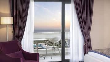 Vista para a praia ou o mar