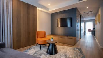 TV de tela plana 35 polegadas com canais via satélite, TV