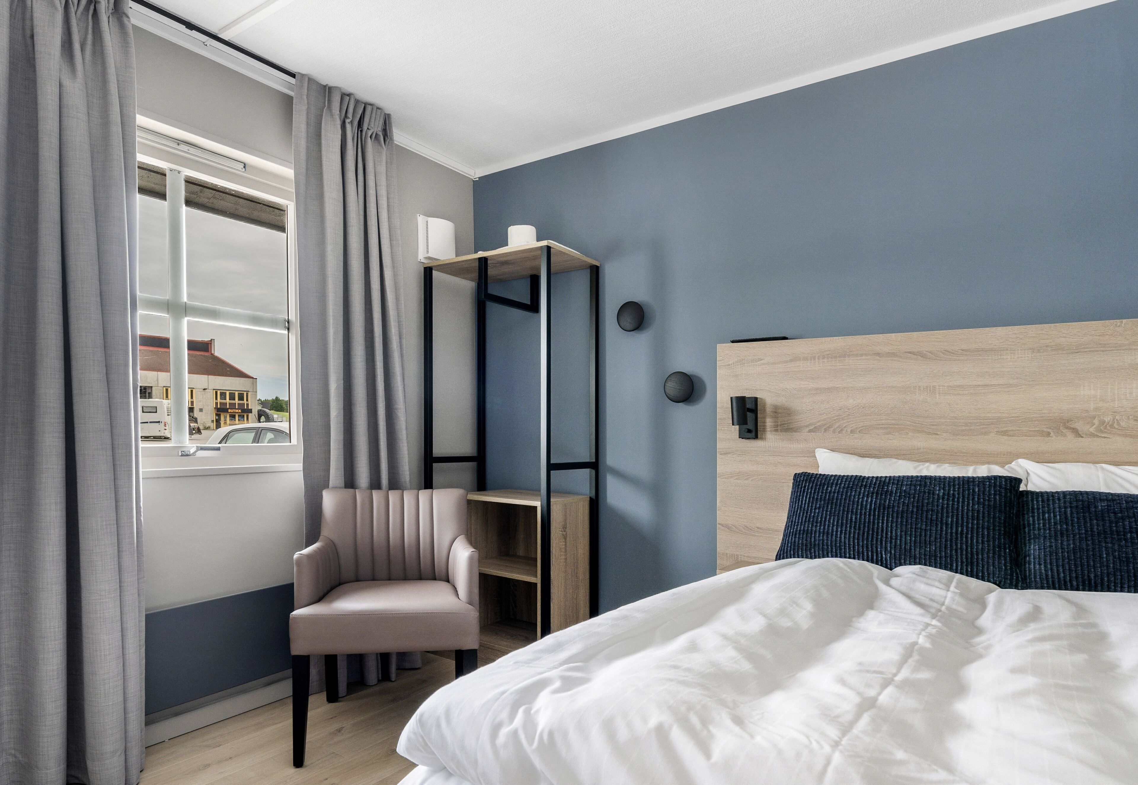 Wi-Fi de cortesia, roupa de cama