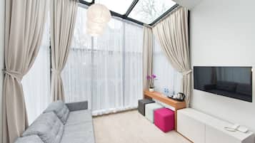 Quarto Deluxe | 1 quarto, quartos insonorizados, ferro/tábua de engomar