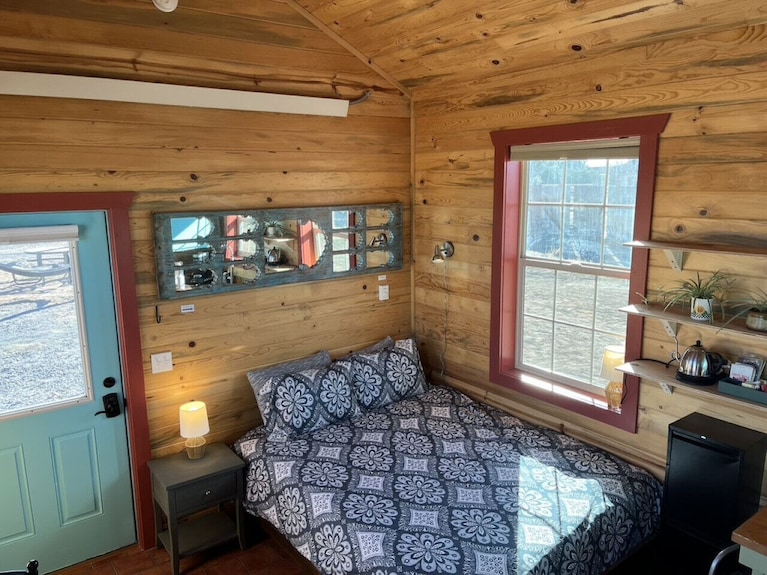 The Turquoise Door At Triple View Tiny Houses - Colorado