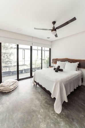 Apartamento, 2 quartos, pátio | 2 quartos