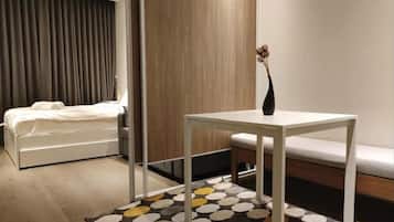 Apartamento, 1 quarto, varanda, vista para o jardim | 1 quarto