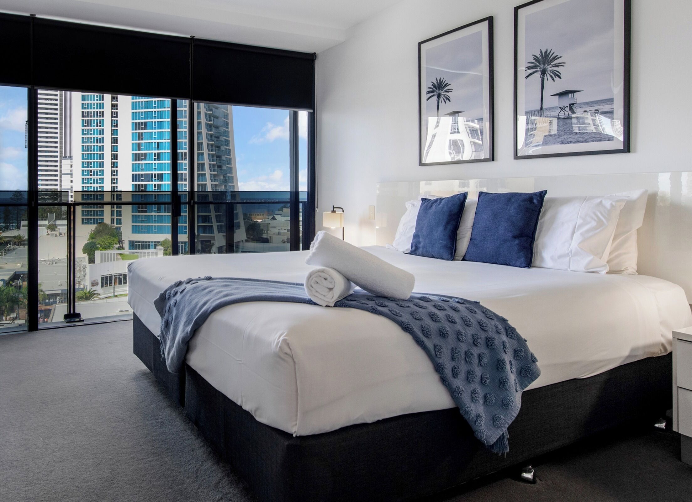 Apartamento, 2 quartos, casa de banho privativa, vista parcial para o oceano | Com decoração personalizada, com mobília individualizada 
