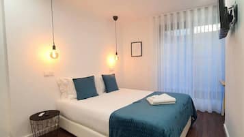 4 quartos, roupa de cama fornecida