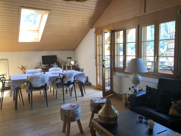 Quiet, Ultra-modern Chalet-style Apartment In The Middle Of The Village - Kandersteg