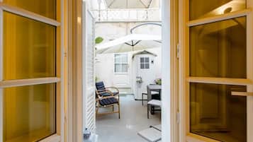 Quarto, 1 cama de casal | Terraço/pátio interior