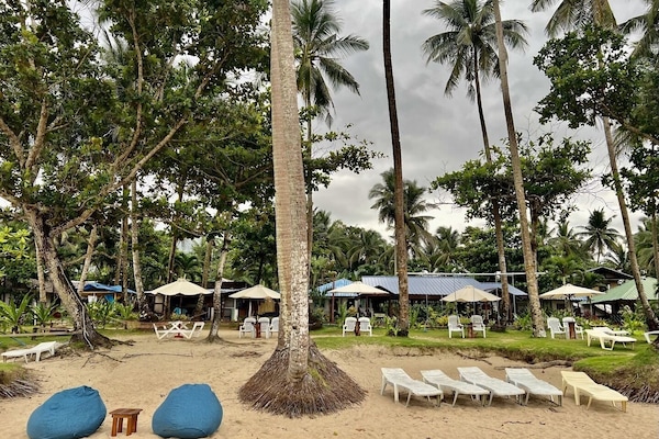 Vista para a praia ou o mar