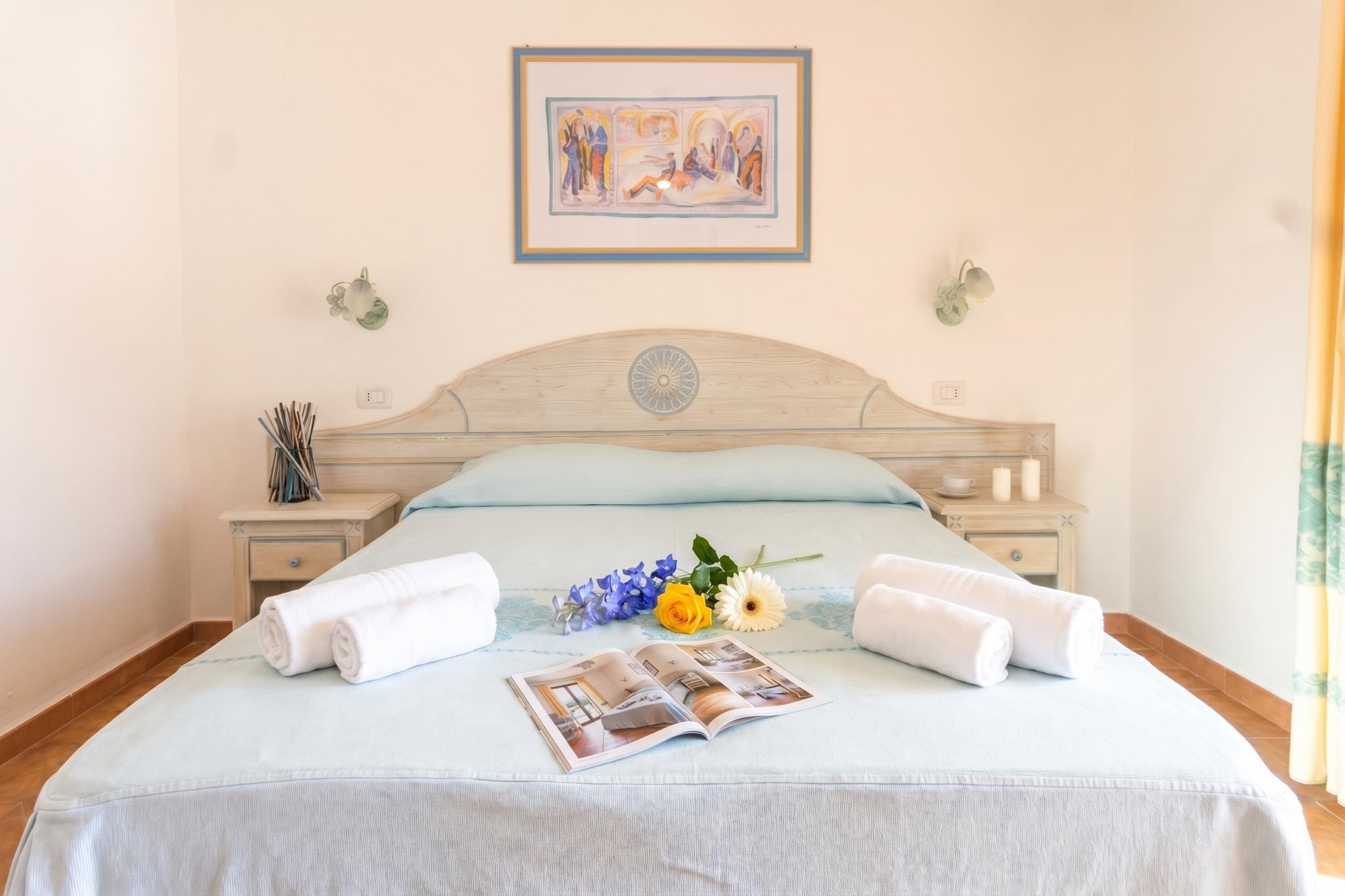 Apartamento Standard, vários quartos (Le Residenze Del Golfo Di Orosei Bilo) | 1 quarto, roupa de cama fornecida 
