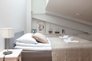 Duplex premium | 3 quartos, ferros/tábuas de passar roupa, berços (sobretaxa)