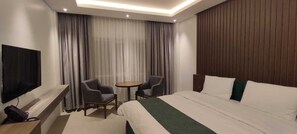 Quarto Duplo ou Twin Standard, não fumadores, vista para a montanha | 2 quartos, lençóis de algodão egípcio, roupa de alta qualidade