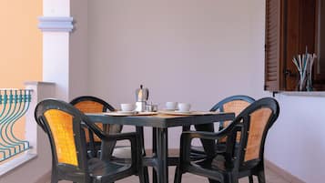 Refeições ao ar livre