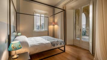 Suite de Luxo | 1 quarto, lençóis italianos Frette, roupa de alta qualidade