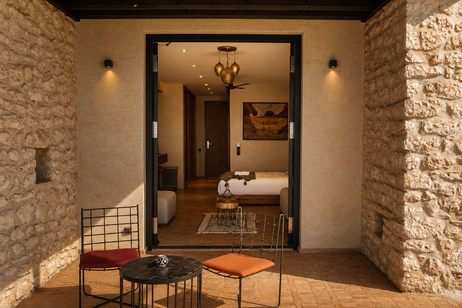 Suite Júnior, vista para o jardim | Terraço/pátio interior