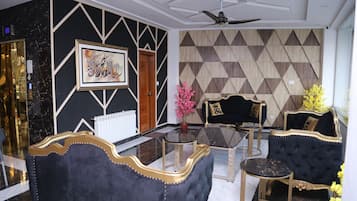 Sala de estar do lobby