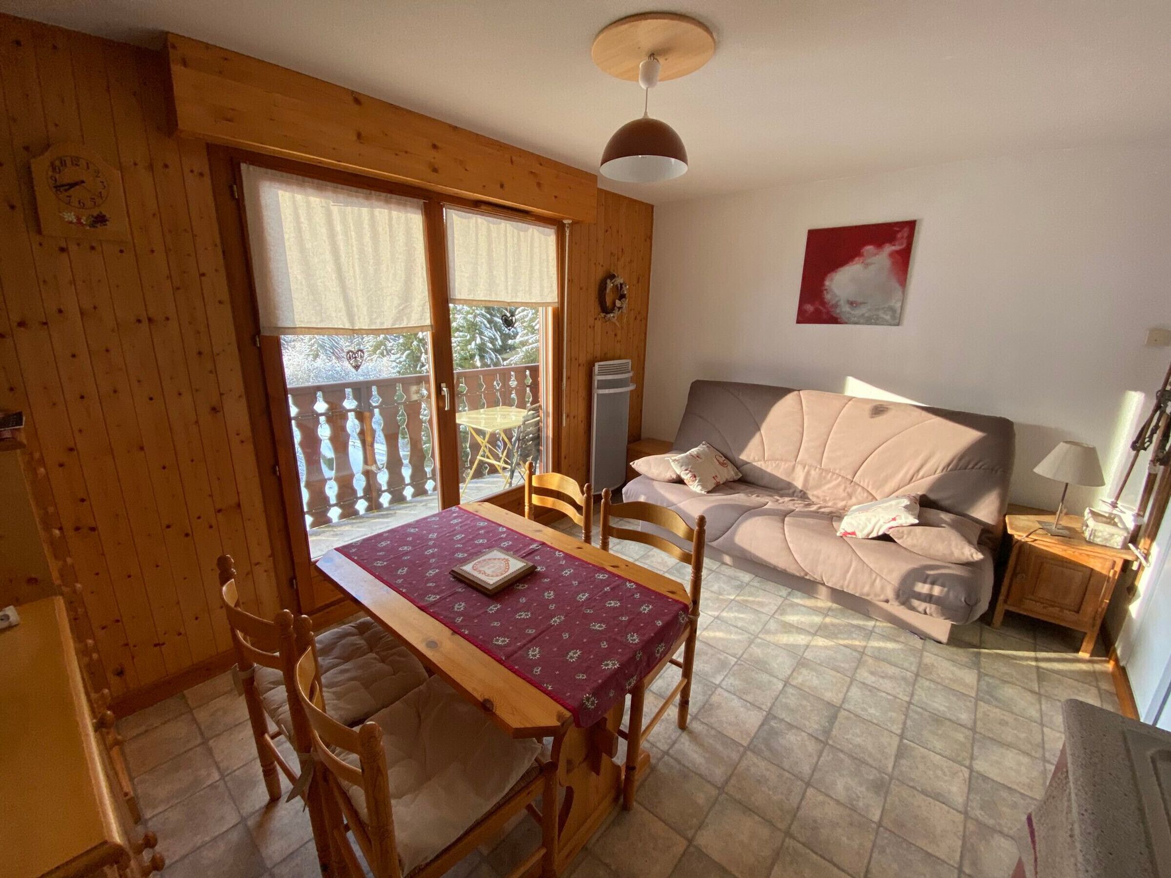 Ruhiges Studio Mit Balkon Und Parkplatz Nahe Châtel Zentrum - Châtel