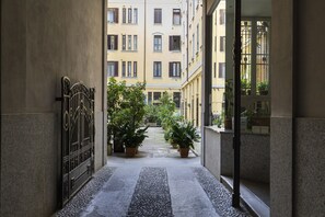 Entrada do alojamento