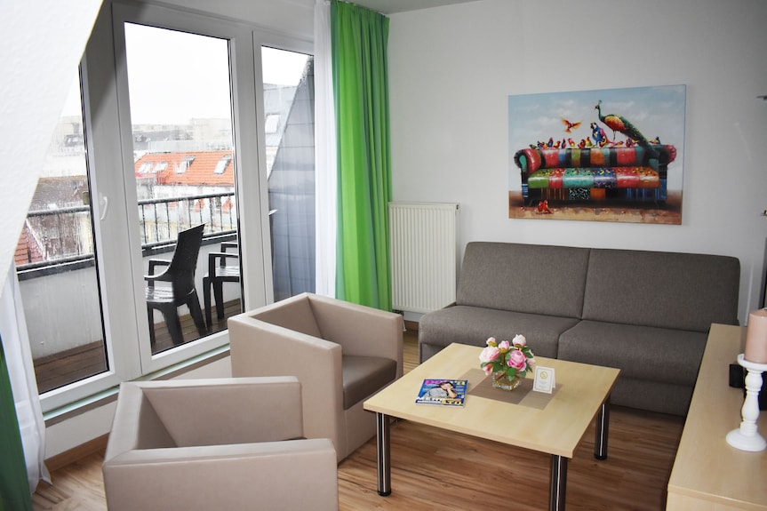 Posthus Apartment 302 With Balcony, Close To The Beach And Central - Borkum