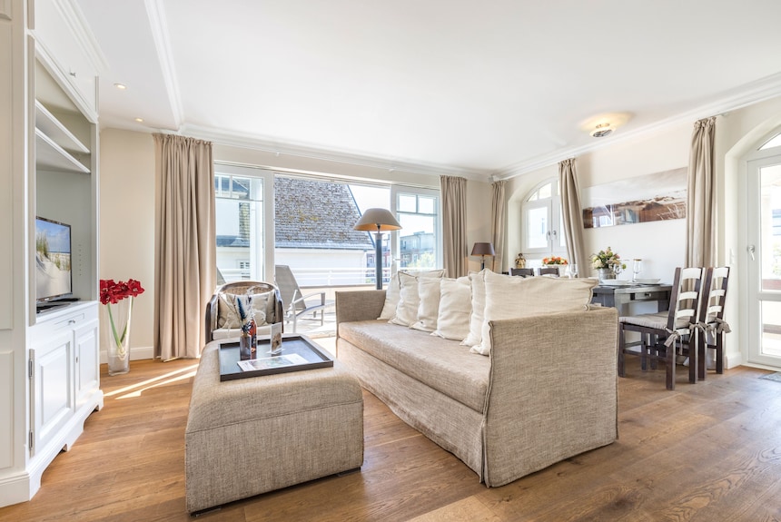 Exklusiv. Hell. Südterrasse. Residenz Bismarck, Whg. 21 Objekt-id: Hrb/21 - Sylt