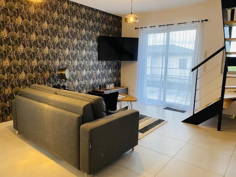 Duplex "Paris" Near Jo 2024, Garden, Terrace, View On Paris, Sauna - Épinay-sur-Seine