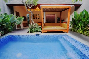 Vila família, piscina particular | Vista do quarto