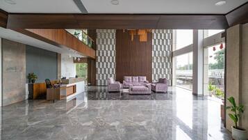 Entrada do alojamento