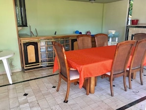 Opções para refeição no quarto