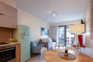 Apartamento luxo | Cofres nos quartos, quartos à prova de som