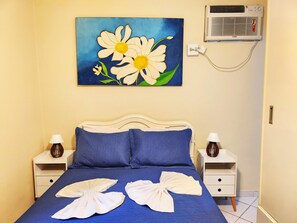 Apartamento Familiar | 1 quarto, cofre no quarto, secretária, Wi-fi grátis 